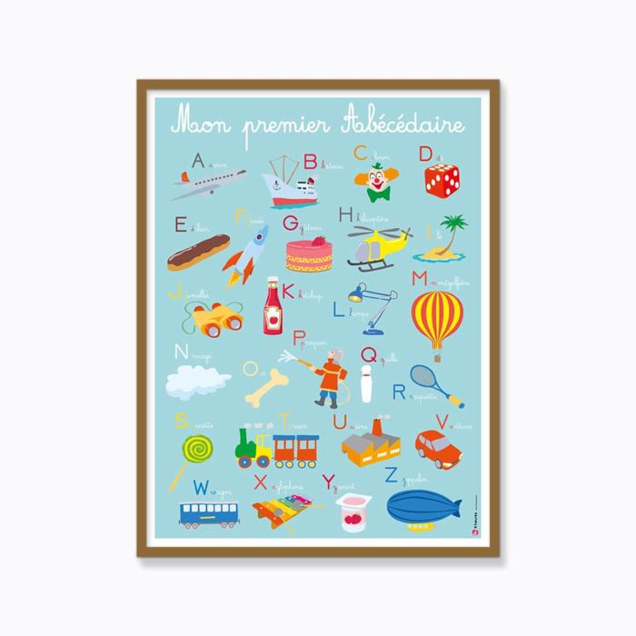 Poster – Mon premier Abécédaire – 4 heures